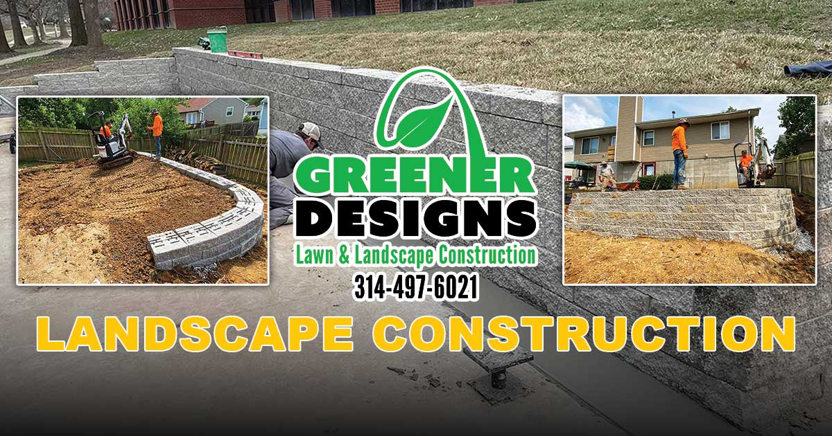 Landscape Construction - Greener Designs Landscaping